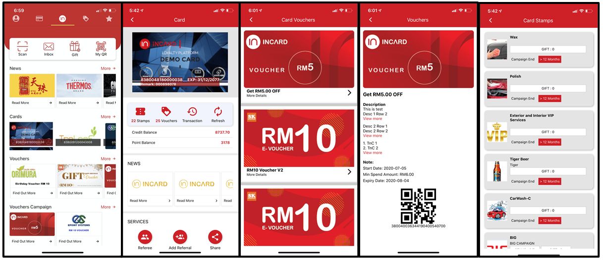 INCARD Loyalty Member System (Yearly Subscription)